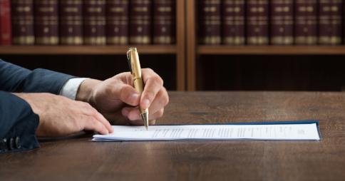 Electronic Signature, Oath and Filing in court by the lawyer on your b
